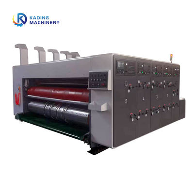 Full Automatic Leading Edge Carton Printing Machine For Corrugated Box ...